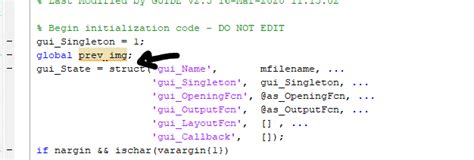 question regarding the scope of my global variable {matlab} stack overflow