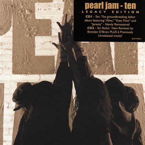 Car Tula Frontal De Pearl Jam Ten Legacy Edition Portada