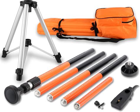 KEZERS Asta Telescopica Per Livella Laser 3 7m 12ft Palo Di Montaggio