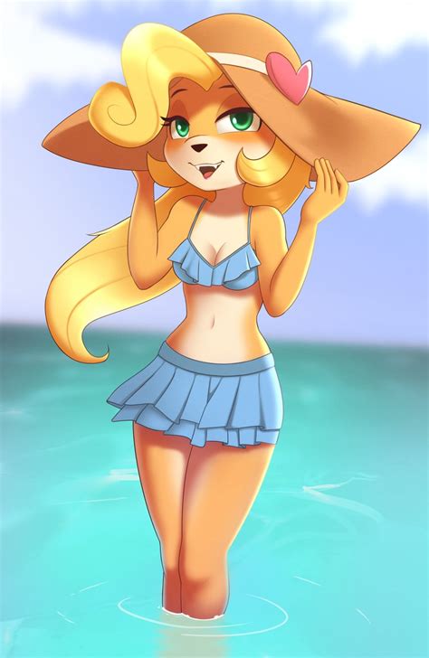Coco Bandicoot Crash Bandicoot Drawn By Kobradraws Danbooru
