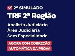 TRF 2ª Região RJ ES 2º Simulado Analista Judiciário Área