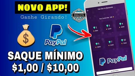 NOVO APP SAQUE 1 00 GANHE DINHEIRO NO PAYPAL RÁPIDO GANHE