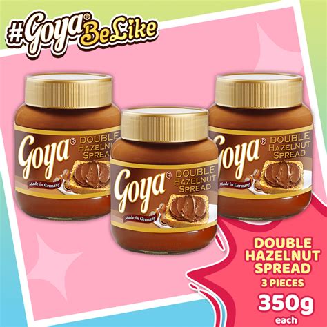 X Goya Choco Spread Double Hazelnut G Shopee Philippines