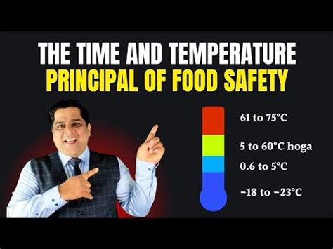 The Time And Temperature Principle Of Food Safety Sanjay Jha YouTube