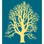 Vector Graphics Of Wide Roots Oak Tree Public Domain Vectors