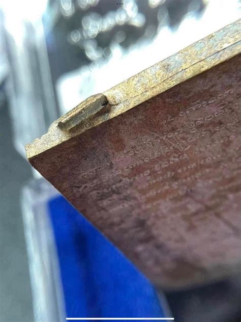 Authentic Phra Somdej Setthi 9 Nak Nur Rose Gold With Holy Powder Made