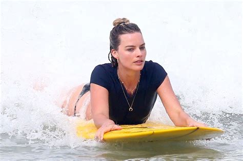 Margot Robbie In Bikini On The Beach In Costa Rica 07 20 2018 CelebMafia
