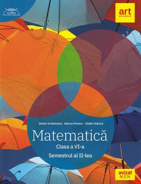 Matematica Clasa 6 Sem 2 Traseul Albastru PDF Autor Stefan