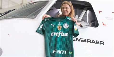 O dinheiro é meu Leila Pereira acaba torcida do Palmeiras