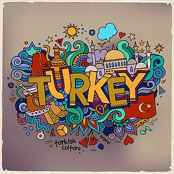 Istanbul City Vector Art PNG Istanbul City Hand Lettering And Doodles