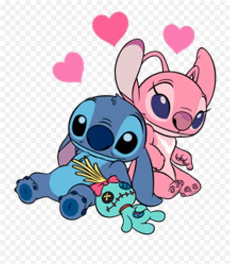 Liloandstich Stitch Angel And Scrump Png Stich Png Free Transparent