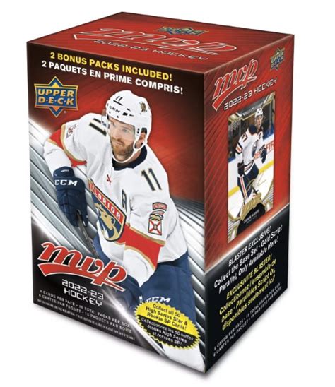2022 23 Upper Deck MVP Blaster Box CARDLAND