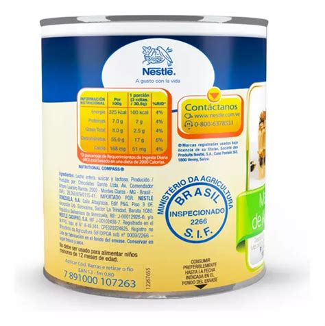 Leche Condensada Azucarada Nestle 395gr MercadoLibre