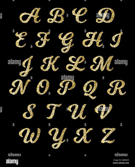 Hermosas Letras De Oro Fotos E Im Genes De Stock Alamy
