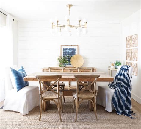 Coastal Farmhouse Dining Room