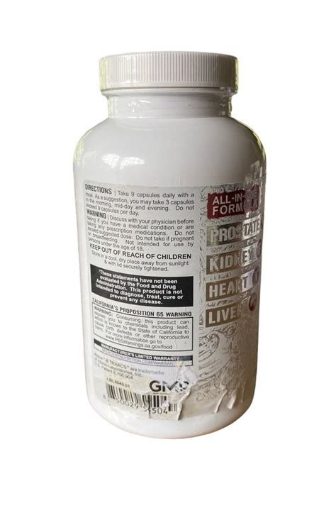 Nutrition Rich Piana Liver And Organ Defender Caps Pct Support