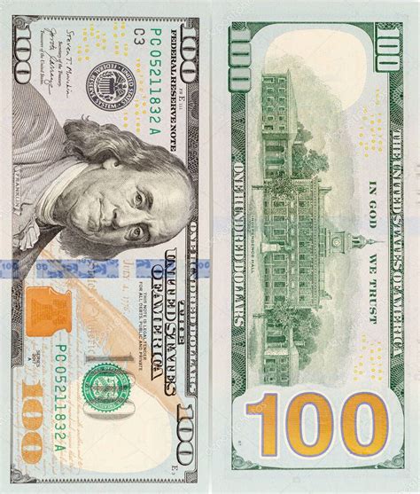 Nuevo billete de cien dólares 100 dólares americanos Dólares