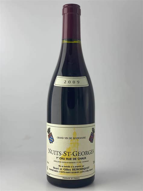 Henri Et Gilles Remoriquet Nuits Saint Georges Er Cru Rue De Chaux