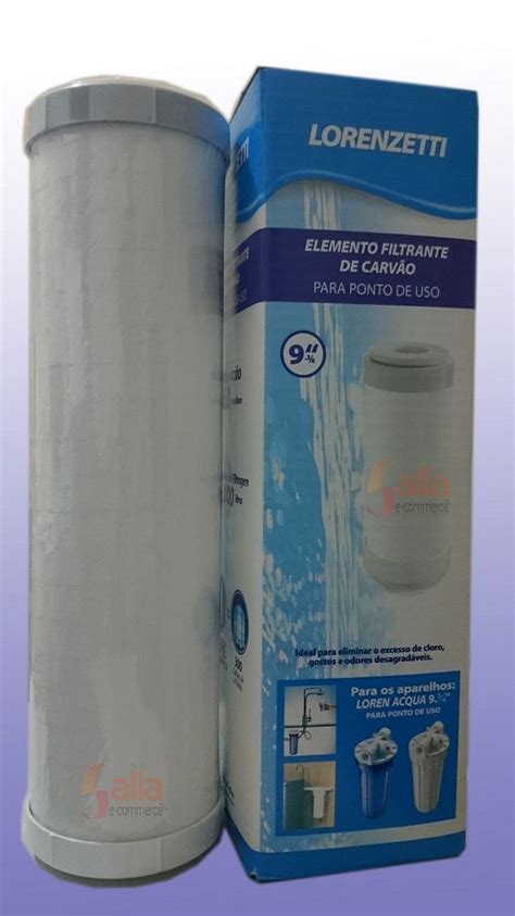 Refil Filtro Loren Acqua 9 3 4 Para PONTO De USO Lorenzetti Utility