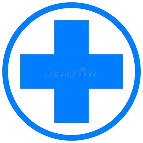 Cruz Médica Salud Y Medicina Vector Ilustración del Vector