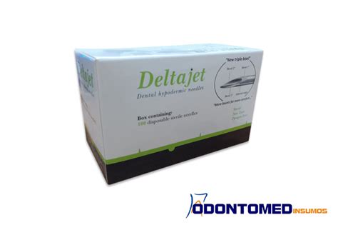 DELTAJET AGUJAS Odontomed Insumos