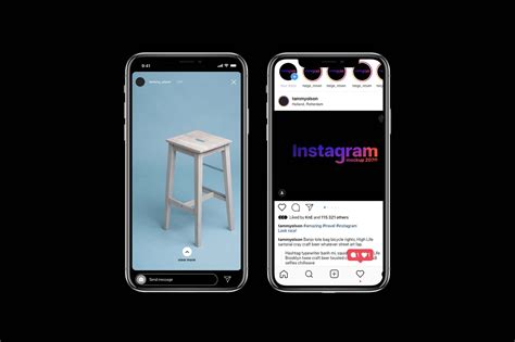 Free Instagram Mockup Psd Sketch Figma