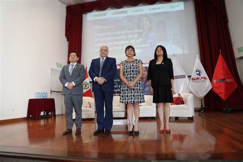 SUNAFIL PERÚ on Twitter LO ÚLTIMO Esta tarde la ministra del