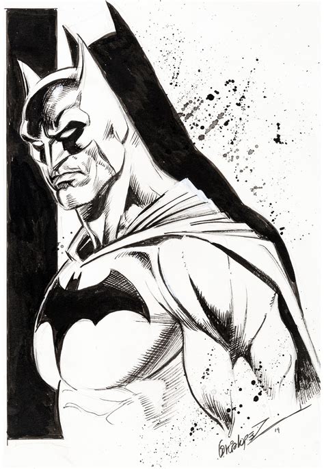 Batman By Jose Luis Garcia Lopez Th Anniversary Design In Daryl R