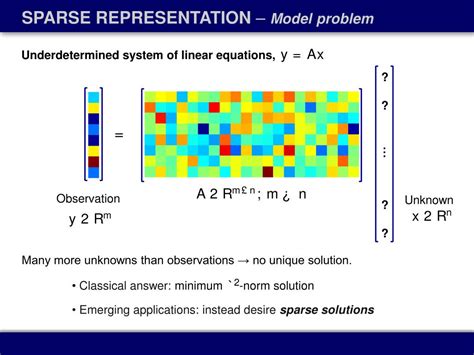 ppt sparse representation and compressed sensing theory and algorithms powerpoint