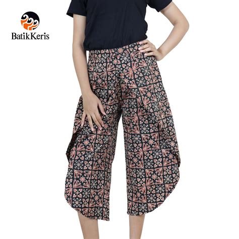 CELANA KULOT MOTIF KAWUNG PICISAN Batik Keris Online