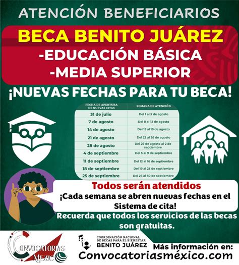 Agenda tu CITA HOY para recibir atención del Del 15 al 19 de Agosto