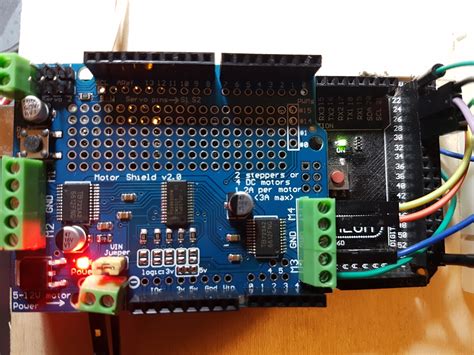 Adafruit V2 Motor Shield Power Motors Mechanics Power And CNC