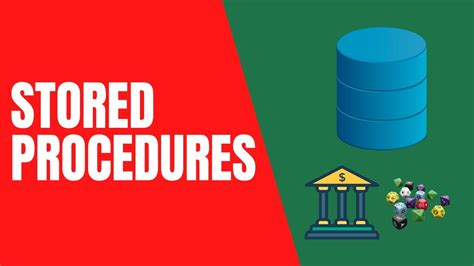 sql stored procedures youtube