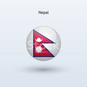 Round Flag Of Nepal Stock Vector Royalty Free Freeimages