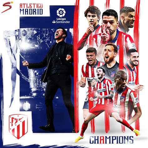 Atlético De Madrid LaLiga Champions 2021 Wallpapers Wallpaper Cave