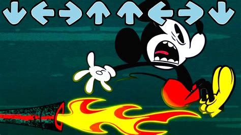 Really Happy Mickey Mouse In Friday Night Funkin Phase Fnf Youtube