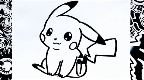 Como Dibujar Pikachu Emoticonos Whatsapp Kawaii Paso A