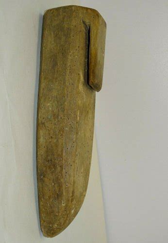 VIEUX COFFIN BOIS PORTE PIERRE à AIGUISER Faux Faucheur PAYSAN SORTI
