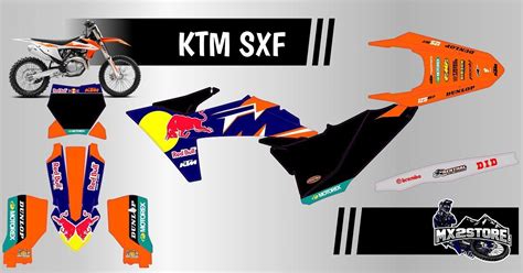 Kit Deco Perso REPLICA FACTORY KTM SX SXF EXC 2005 2025 MX2Store