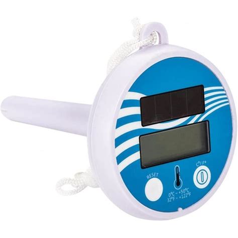 Thermomètre Flottant Numérique Pour Piscine Sans Fil Avec Écran Lcd