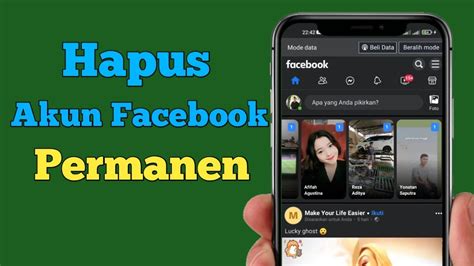 Cara Hapus Akun Facebook Secara Permanen Dengan Mudah YouTube