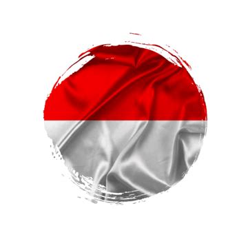 Bandera Roja Y Blanca De Indonesia Con Grunge Tres Png Dibujos Bandera