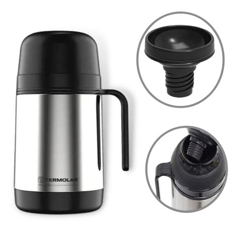 Garrafa Termica Inox Lumina 500ml Rolha Termolar Café chá MercadoLivre