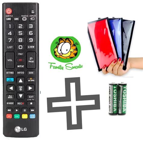 Ripley CONTROL REMOTO PARA TV LG SMART 3D PEQUEÑO FUNDA