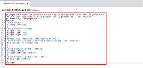 css styling with bold bundles coding styling options bold commerce help center