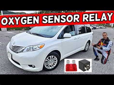 TOYOTA SIENNA OXYGEN SENSOR BANK 1 2 SENSOR 1 2 RELAY 2011 2012 2013