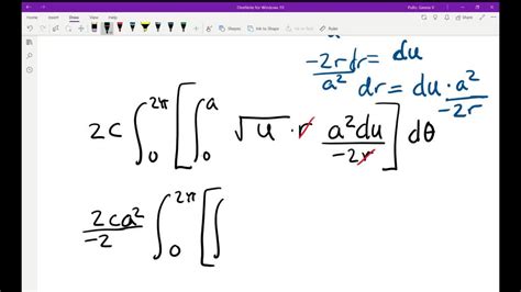 solved a use a double integral in polar coordin…