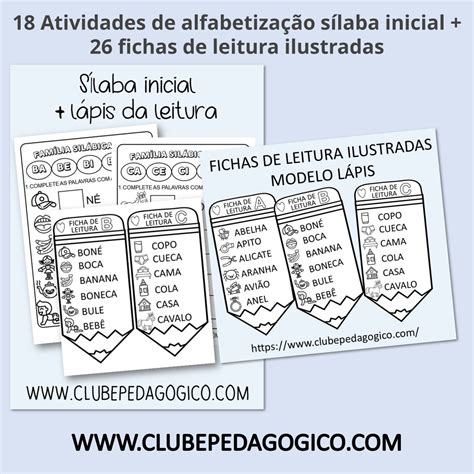 Ficha De Leitura Para Alfabetização Silabas Simples verloop io
