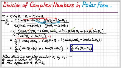 sm4d complex numbers basic operations in modulus argument aka polar form youtube