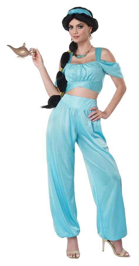 Disney Princess Jasmine Aladdin Adult Women Costume EBay